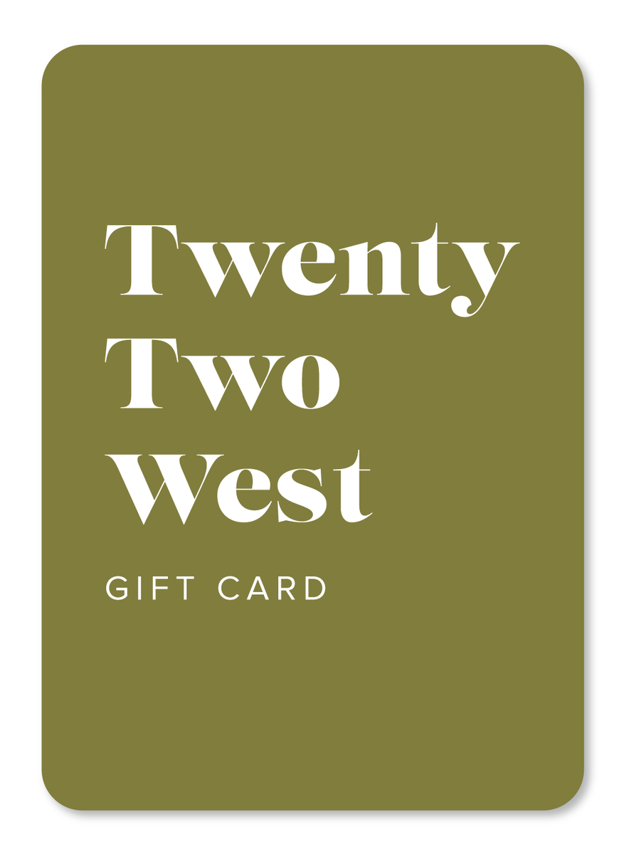 Twenty Two West Gift Card